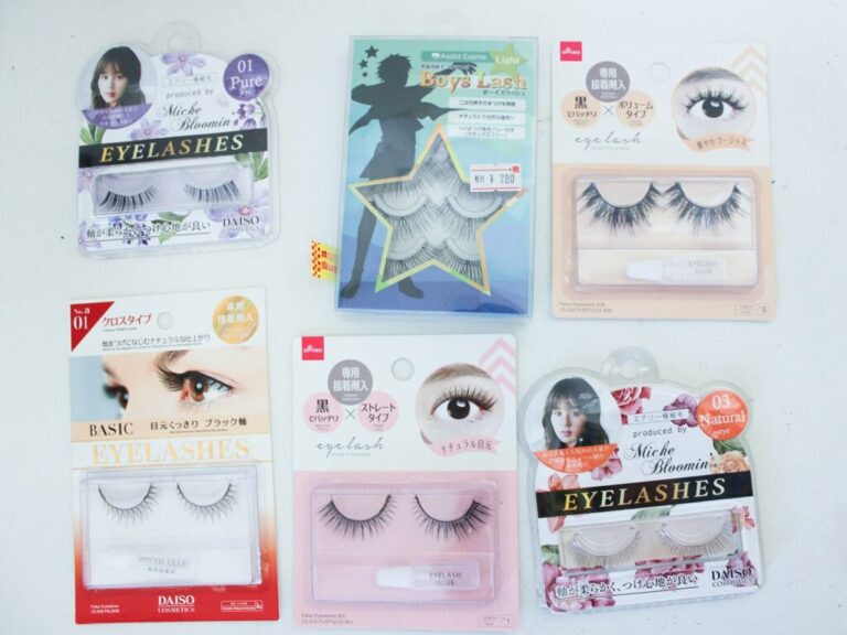 Get the Character’s Eyes You Want with Daiso’s False Eyelashes! 【Tips ...